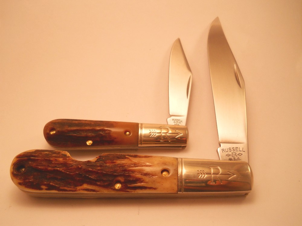 Russell Barlow Knife Stag Commemorative