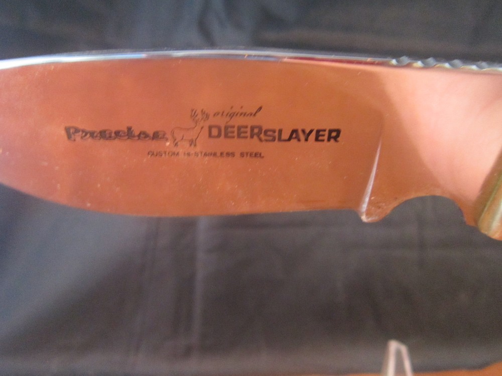 Precise Deerslayer knife, Custom High Stainless Steel