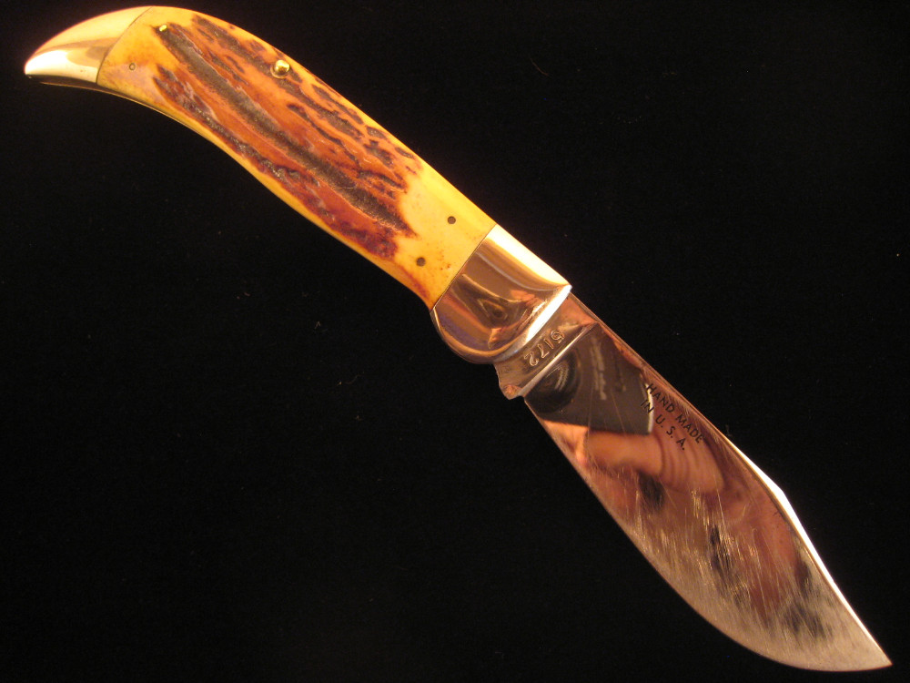 CASE XX 5172 STAG BULLDOG CLASP KNIFE 1940's OLD VINTAGE KNIVES