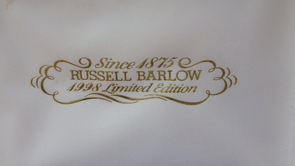 Russell Barlow 1998 Limited Edition Set Genuine Stag Handles Ser. No. 050