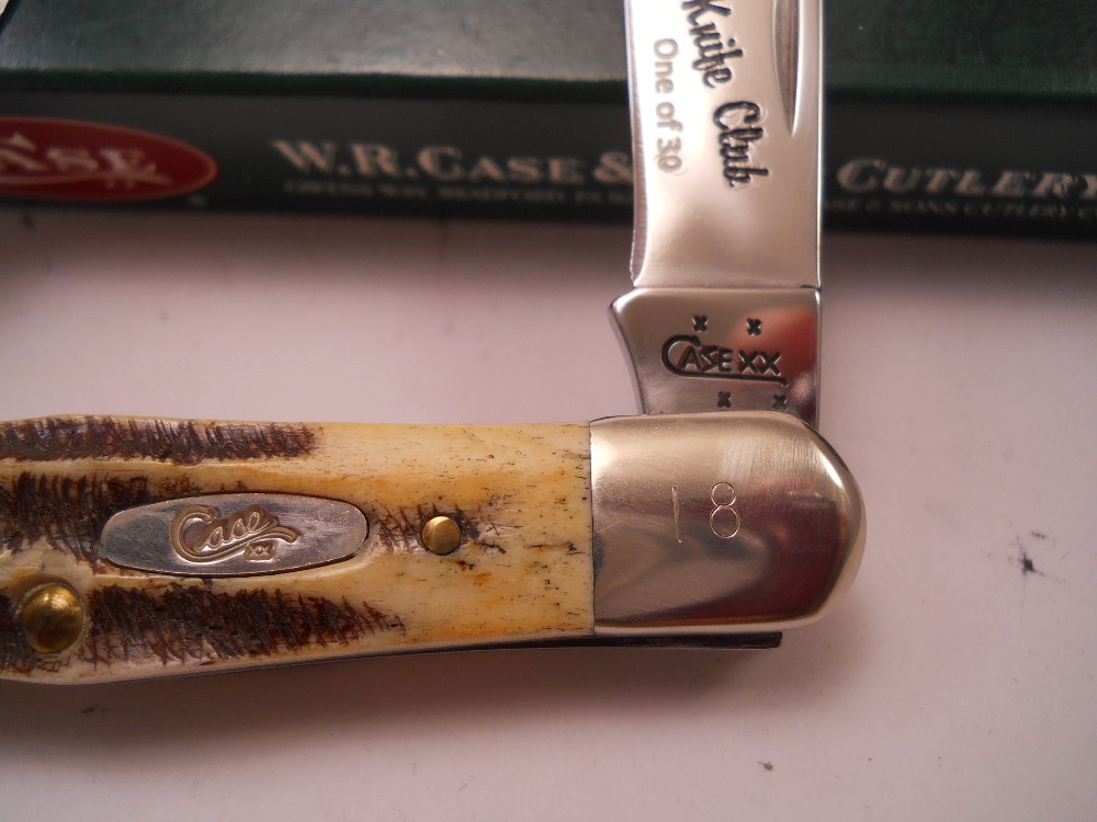 Case 6.583 Bone Stag Whittler Knife