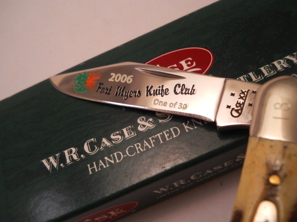 Case 6.583 Bone Stag Whittler Knife