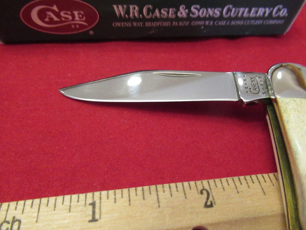 Case XX 2000 Vintage Stag Whittler Pattern # V5383WH SS