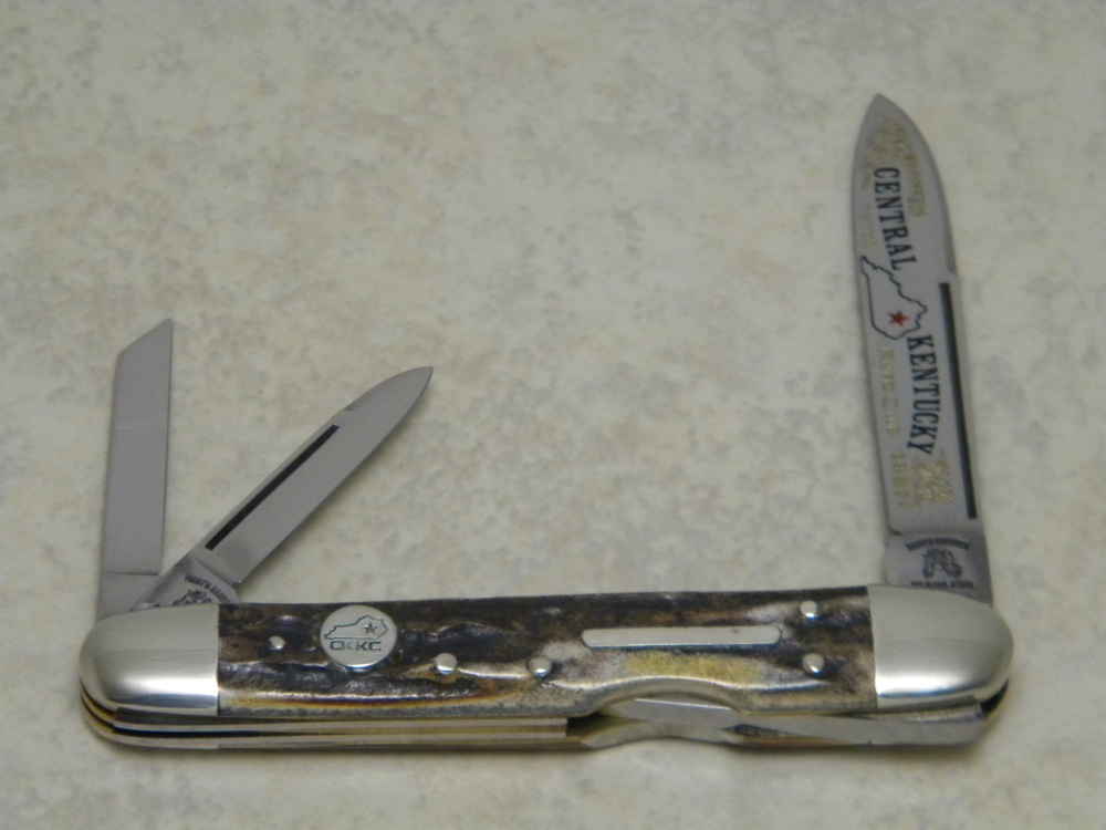 Fight'n Rooster Germany Stag Lockback Whittler Knife - CKKC Central ...