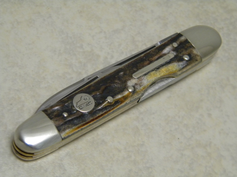 Fight'n Rooster Germany Stag Lockback Whittler Knife - CKKC Central ...