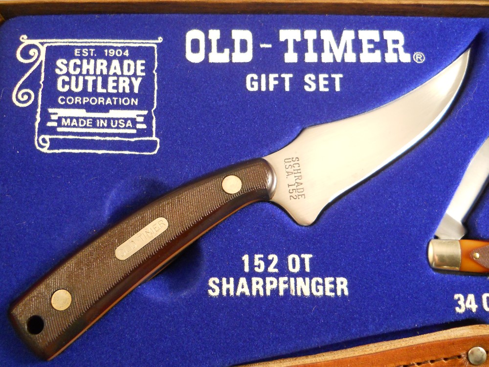 Schrade Old Timer SGS-1 Gift Set USA Mint