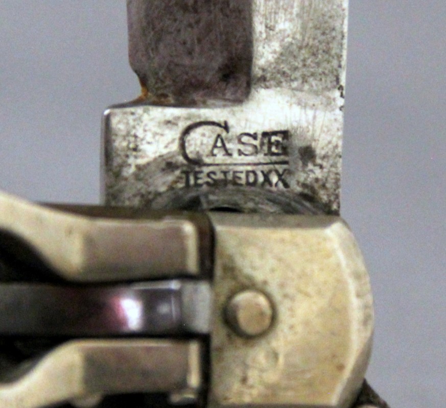 CASE TESTED 6161L SWITCHBLADE, Green Bone Handles, Fires Hard, Lock Up ...