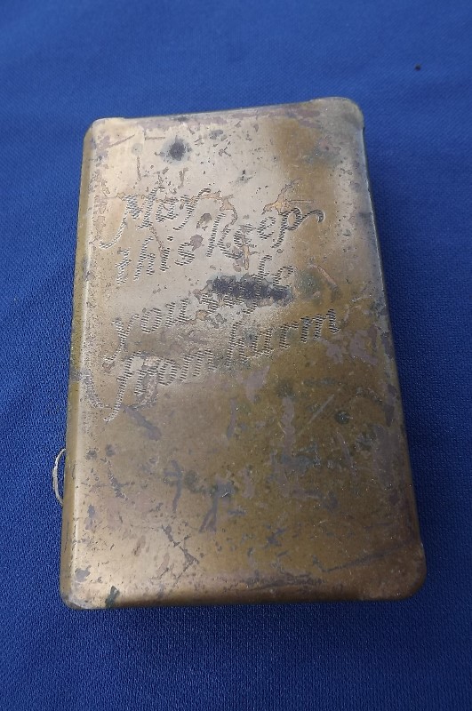 RARE US Army, USMC, Marine, NAVY, WWII HEART SHIELD POCKET BIBLE ...