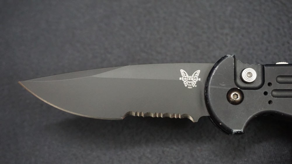 + BENCHMADE USA 9051SBK AFO II AUTO W/BLACK COMBO BLADE - FACTORY ...