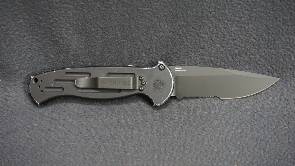 + BENCHMADE USA 9051SBK AFO II AUTO W/BLACK COMBO BLADE - FACTORY ...