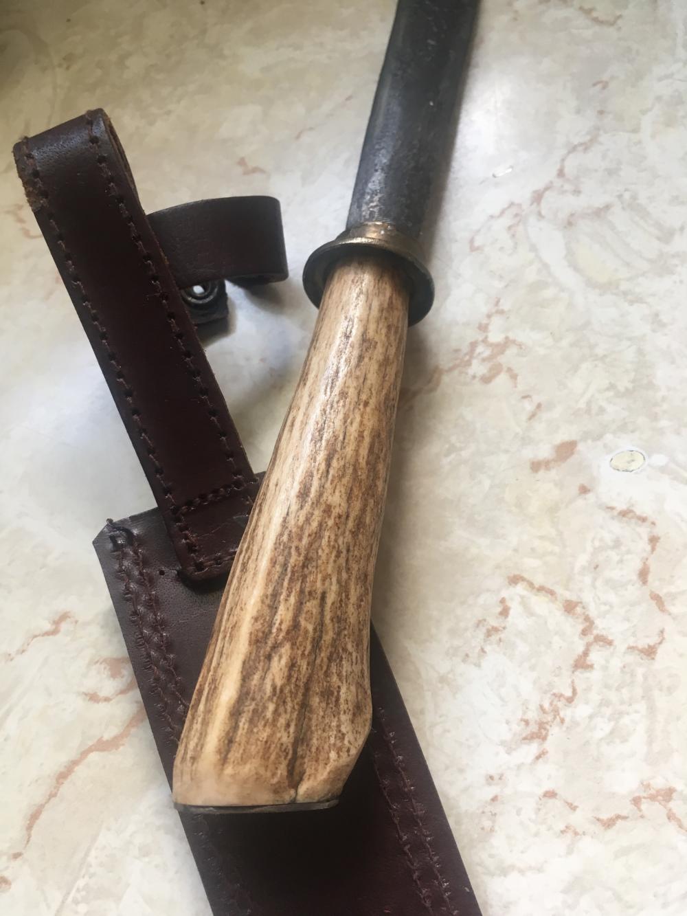 BLACK SMITH MADE DAGGER