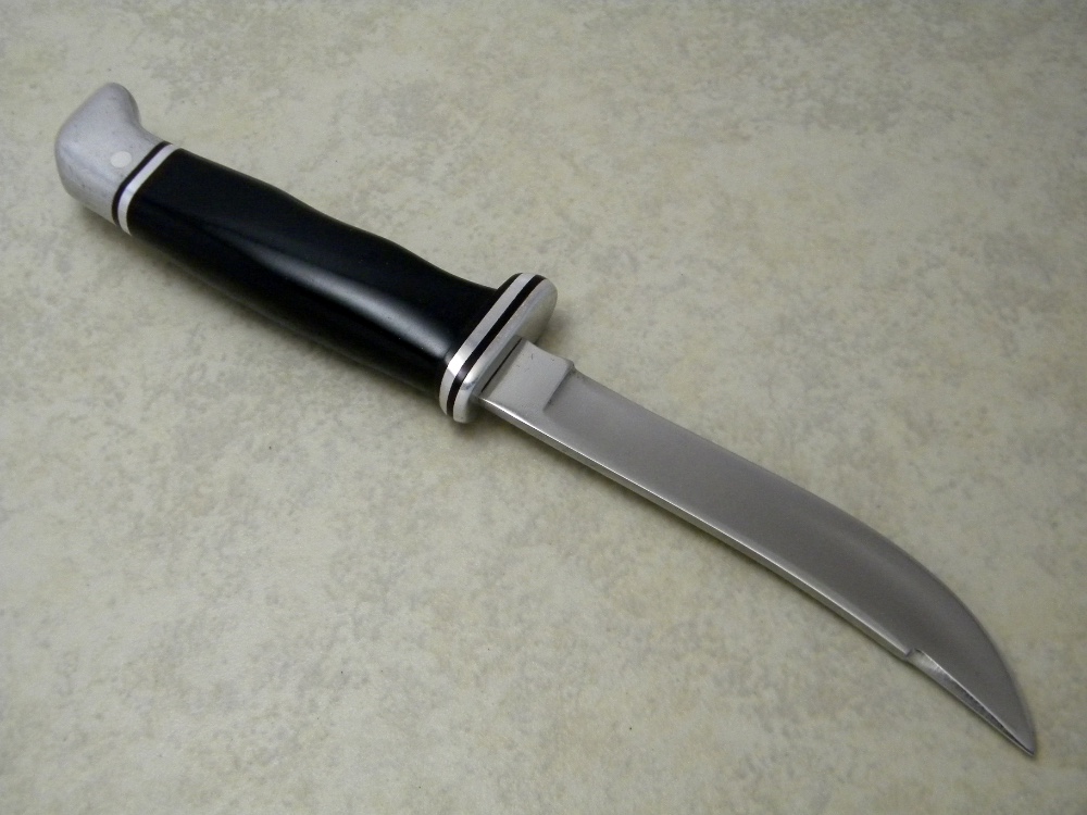 Buck 118 USA Black Personal Fixed Blade Hunting Sheath Knife in Box ...