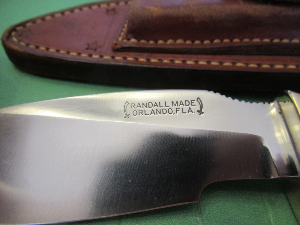 Randall Brown Button Alaskan Skinner Model 11-5