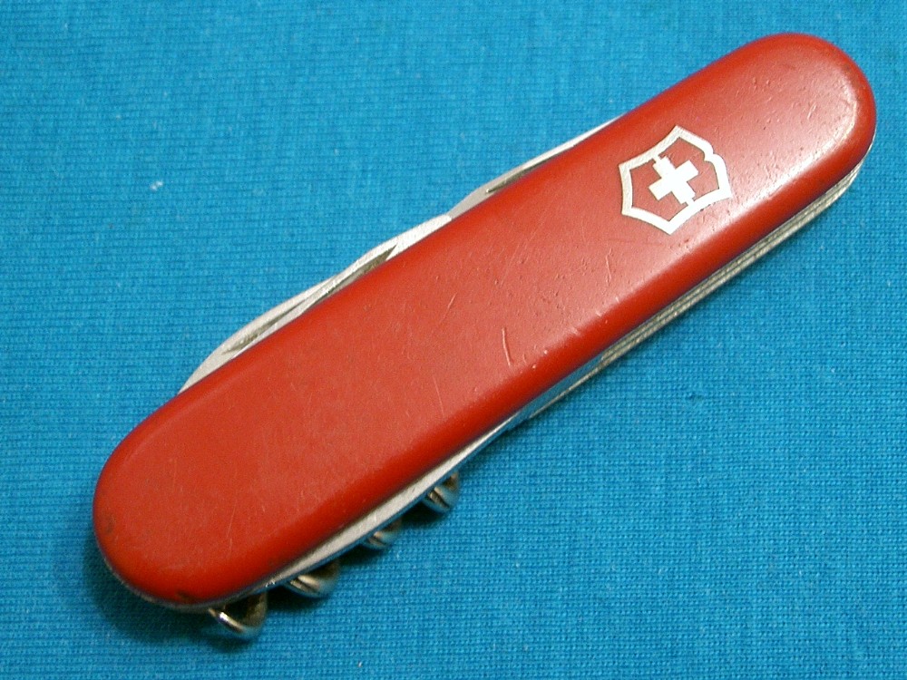 VICTORINOX SWITZERLAND ROSTFREI SAK SWISS ARMY TOOL SCOUT CAMP SURVIVAL ...