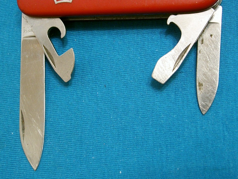 VICTORINOX SWITZERLAND ROSTFREI SAK SWISS ARMY TOOL SCOUT CAMP SURVIVAL ...