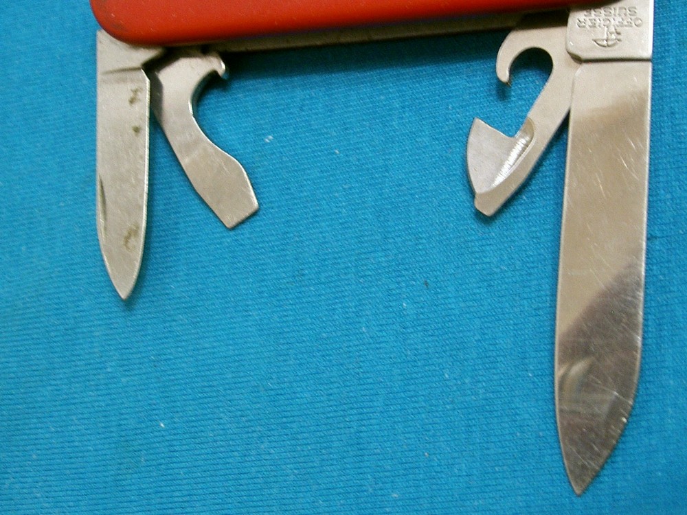 VICTORINOX SWITZERLAND ROSTFREI SAK SWISS ARMY TOOL SCOUT CAMP SURVIVAL ...
