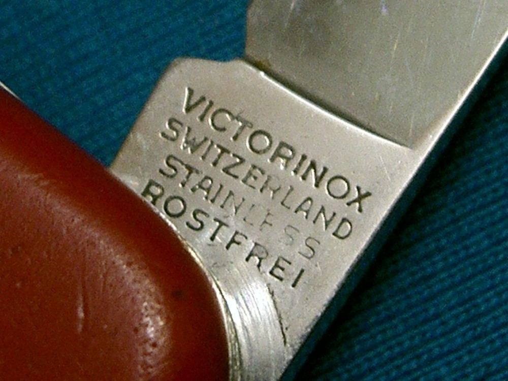 VICTORINOX SWITZERLAND ROSTFREI SAK SWISS ARMY TOOL SCOUT CAMP SURVIVAL ...