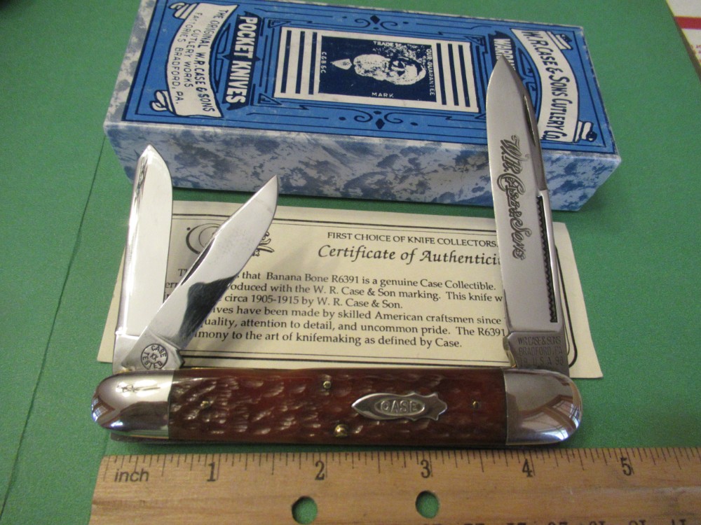 Case Classic 1990 Anglo Saxon Whittler Pattern # 6391