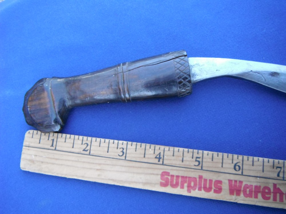 Antique Filipino Talibon/Talibong, Philippines Short Sword w/Original ...