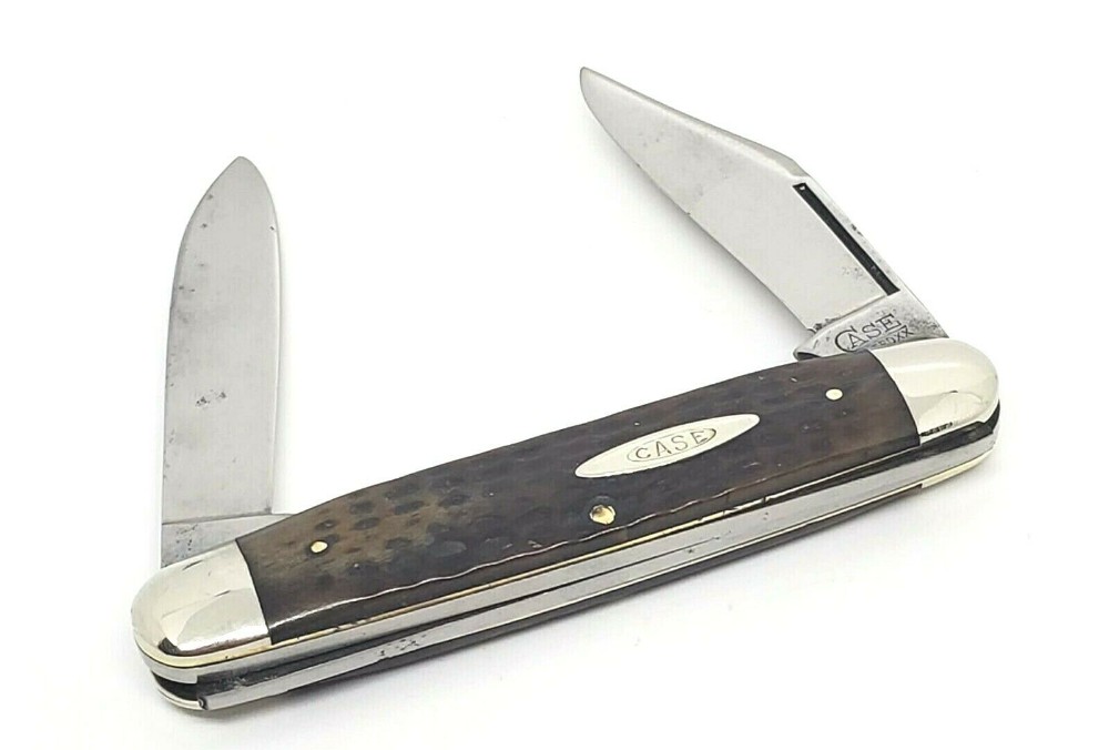 RARE Case Tested XX (1920-40) 6294 J LP BIG CIGAR Greenbone Knife