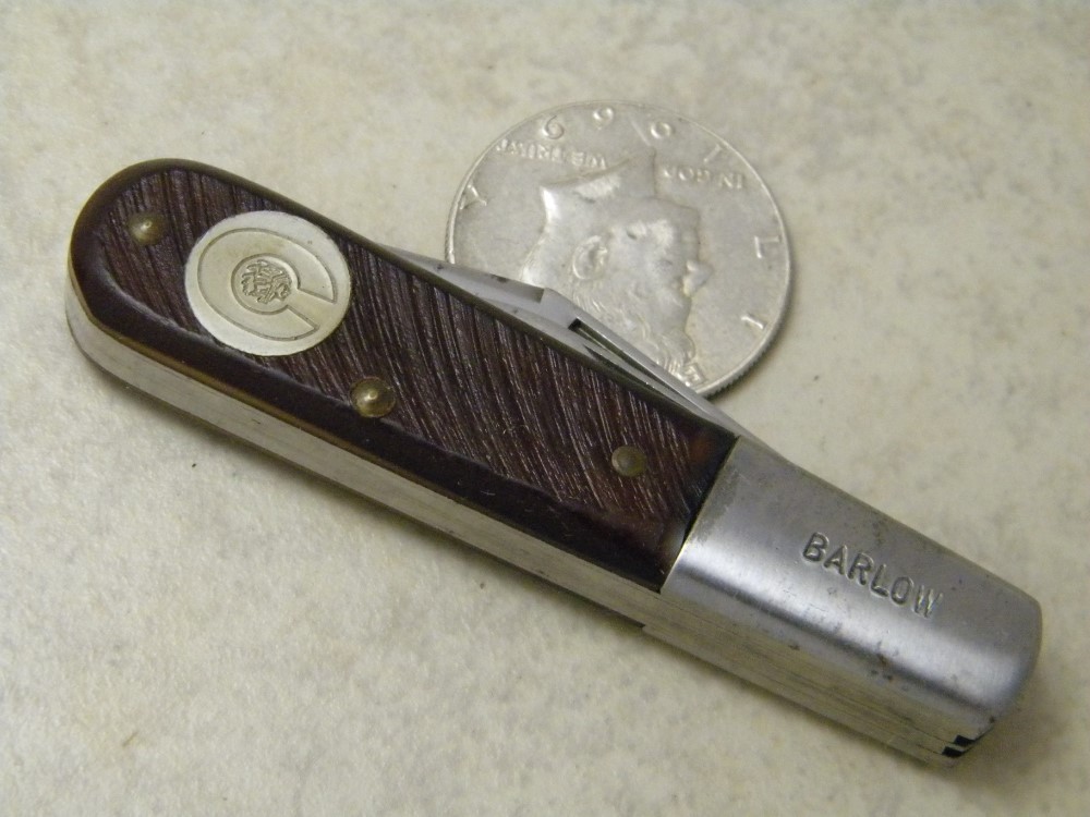 Delrin 2 Blade Barlow Knife