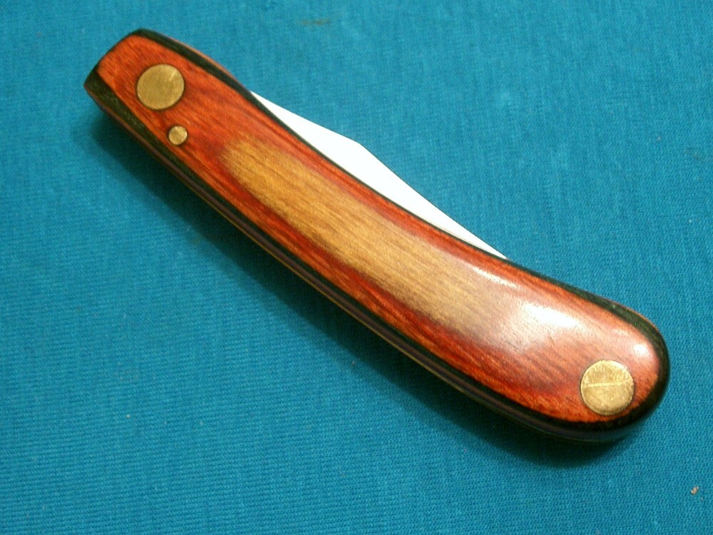 PAUL RIMPLER CUSTOM LOCKBACK LINERLOCK FOLDING POCKET KNIFE KNIVES OLD