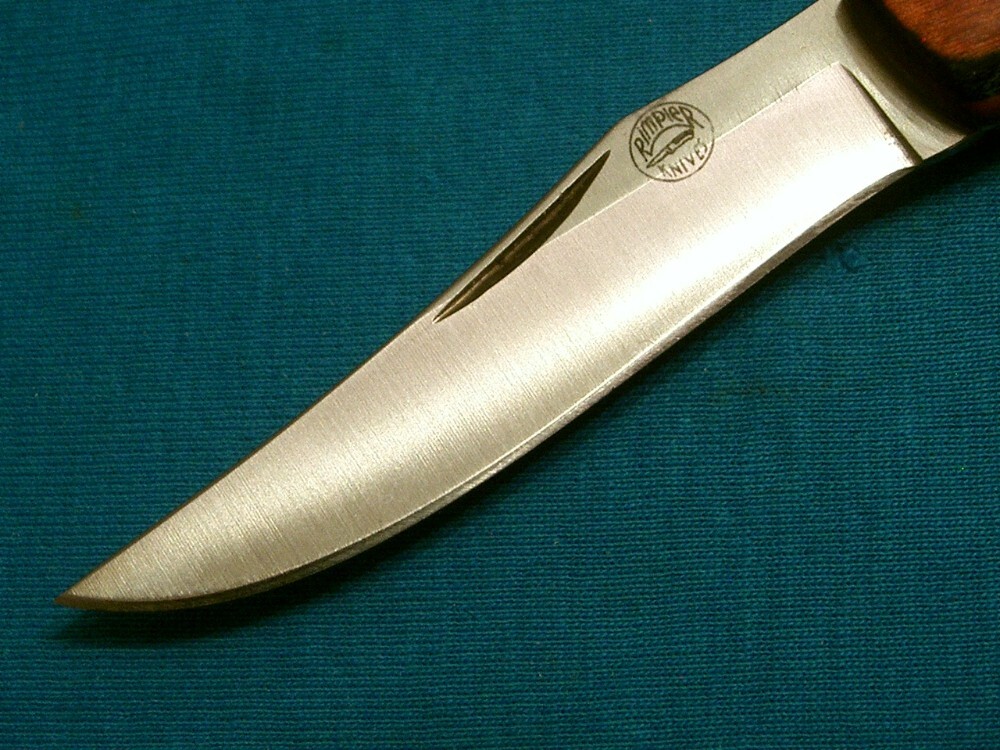PAUL RIMPLER CUSTOM LOCKBACK LINERLOCK FOLDING POCKET KNIFE KNIVES OLD