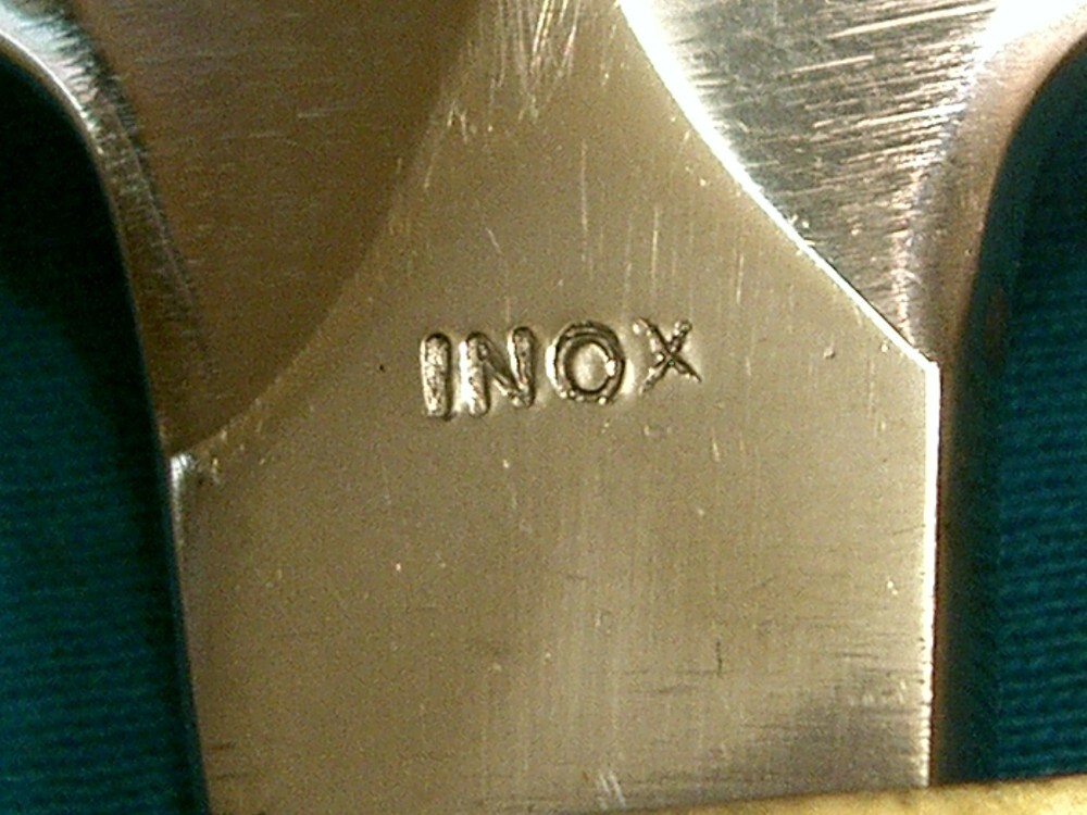 VINTAGE 70'S VIETNAM ERA ITALIAN DAGGER INOX ITALY FIXED BLADE COMBAT ...