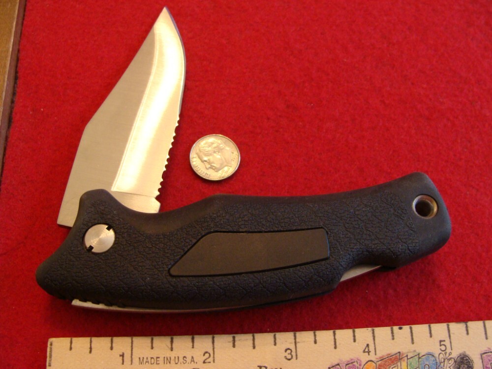 Schrade SG7 'Outback LB NWB" Lockback Knife