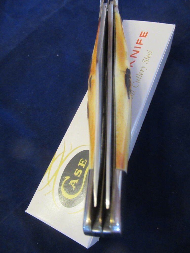 Case XX Stag 1977 Blue Scroll Folding Hunter Pattern # 5265 SAB
