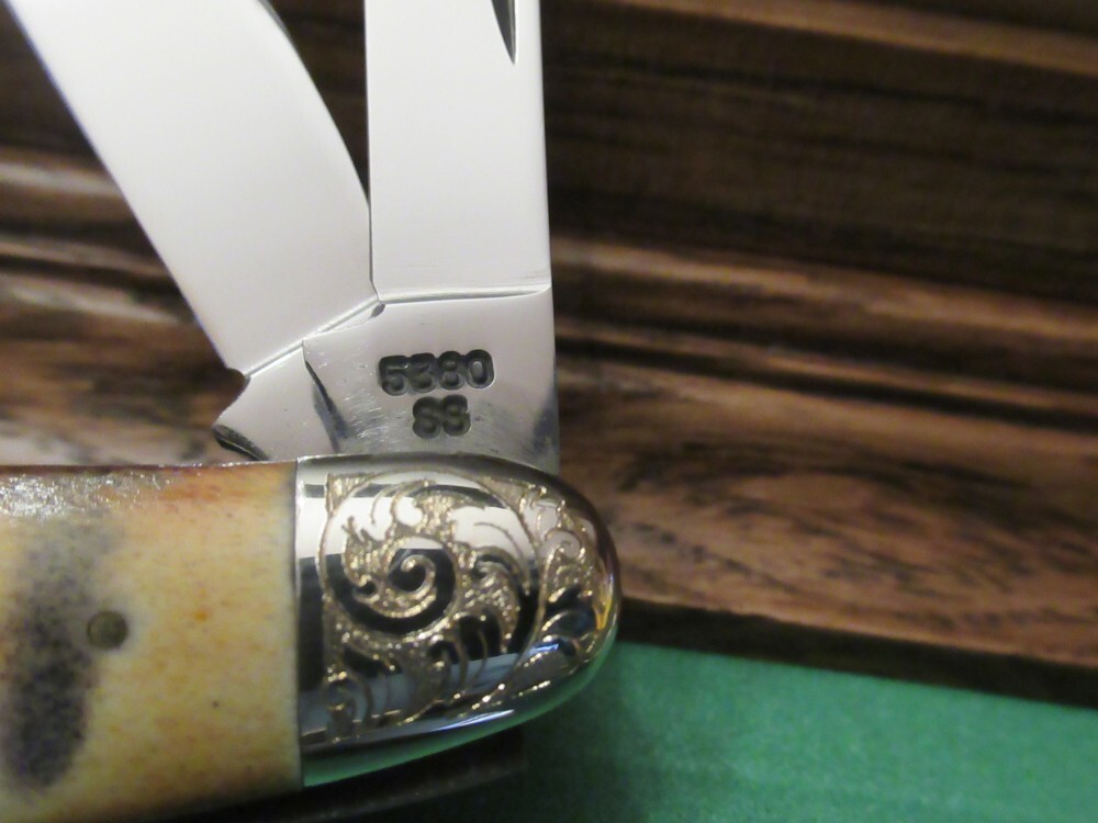 Case XX 1983 Stag Whittler Set Patterns # 5380 SSP, 5383 SSP & 5308 SSP