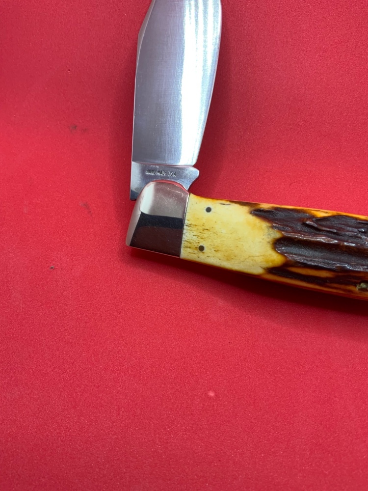 Case XX 5172 Blue Scroll 1977 Big Clasp Knife “ Bulldog”