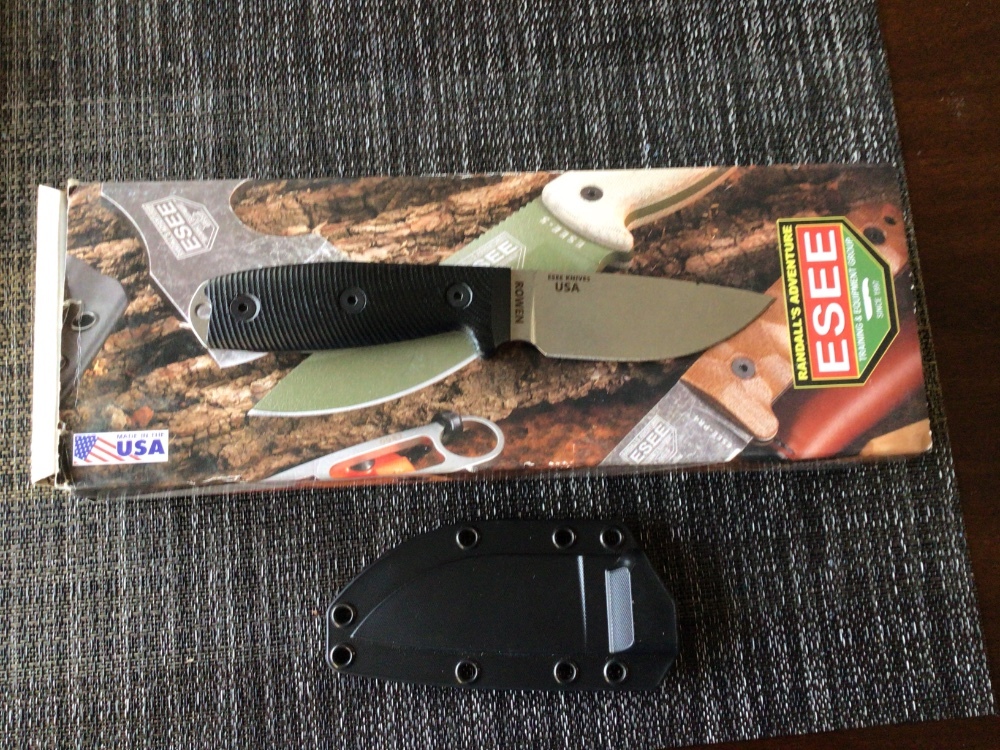 ESEE model ESEE-3 in 35v steel in box