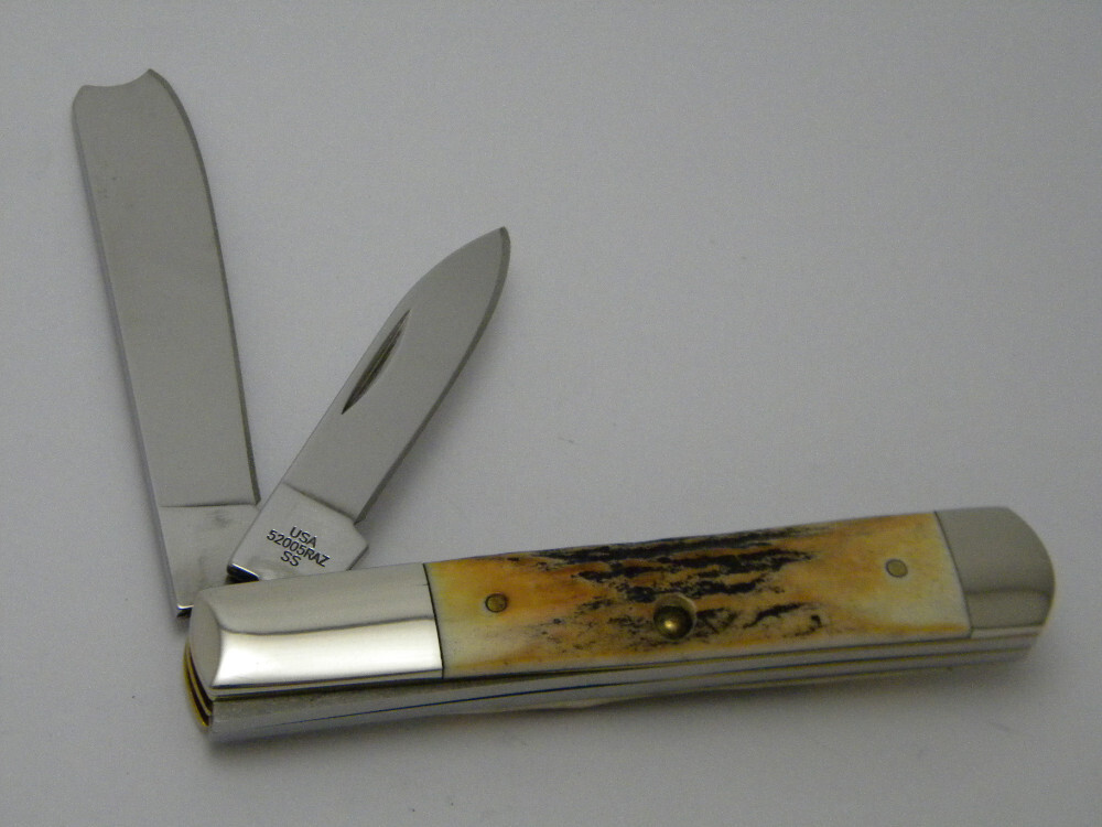 Case XX USA Stag 52005RAZ 1981 25th Anniv. CCC One Arm Razor Pillbuster ...