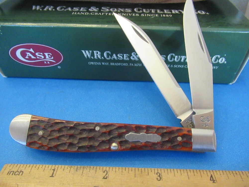 Case XX 1999 Tony Bose Slimline Trapper Pattern # T.Bose 62048 ATS-34