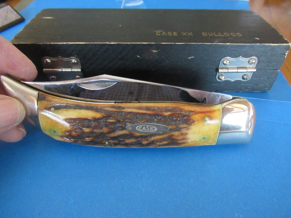 Case XX First Model 5172 Stag Bulldog Clasp Knife 1962-65