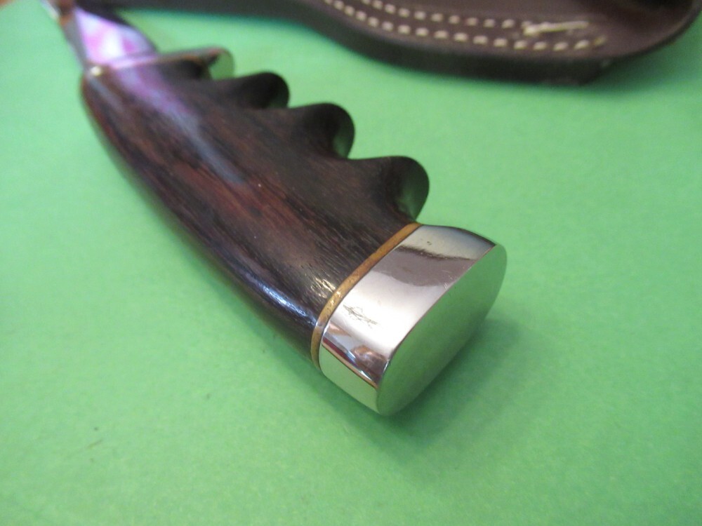 Gerber Wood Handle Finger Groove Model 450 S