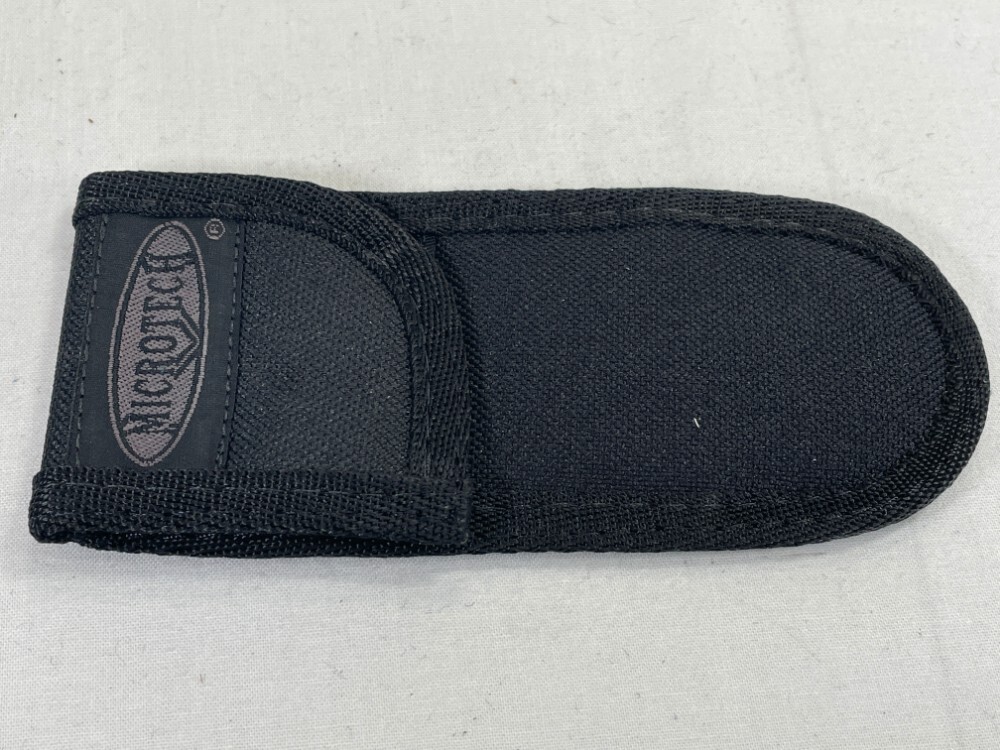 2002 MICROTECH SOCOM ELITE-A Black Combo Automatic w/ Pouch MINT IN BOX ...