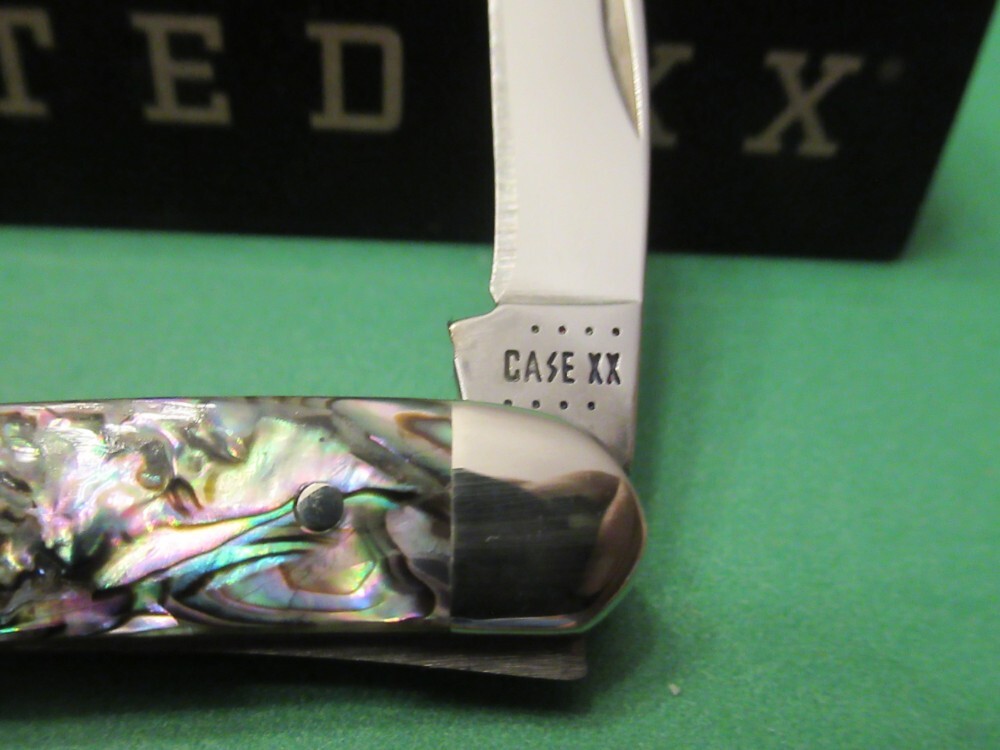 Case XX 2022 Abalone Mini Copperhead Pattern # 82109W SS