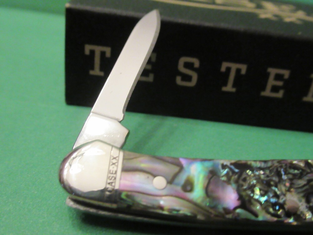 Case XX 2022 Abalone Mini Copperhead Pattern # 82109W SS