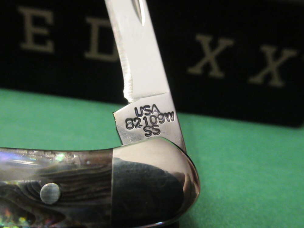 Case XX 2022 Abalone Mini Copperhead Pattern # 82109W SS