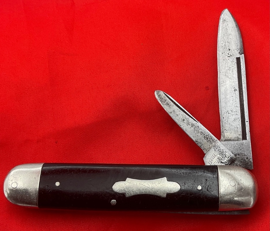 Vintage CHALLENGE CUTL CO 2-Blade Equal End Jumbo Jack Pocket Knife c ...