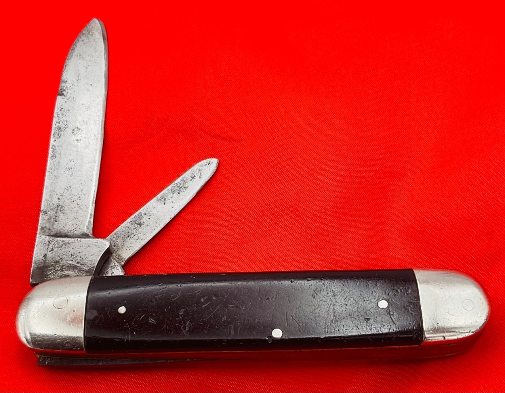 Vintage CHALLENGE CUTL CO 2-Blade Equal End Jumbo Jack Pocket Knife c ...