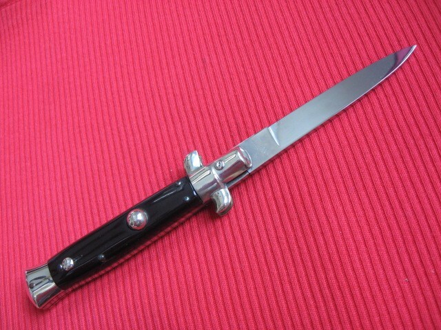 Vintage 1960's Italian Small 6 3/4" Size Button Open Button Close ...