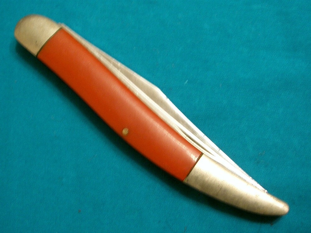 VINTAGE CRAFTSMAN 9458 RED HANDLE TRAPPER FOLDING POCKET TOOTHPICK ...
