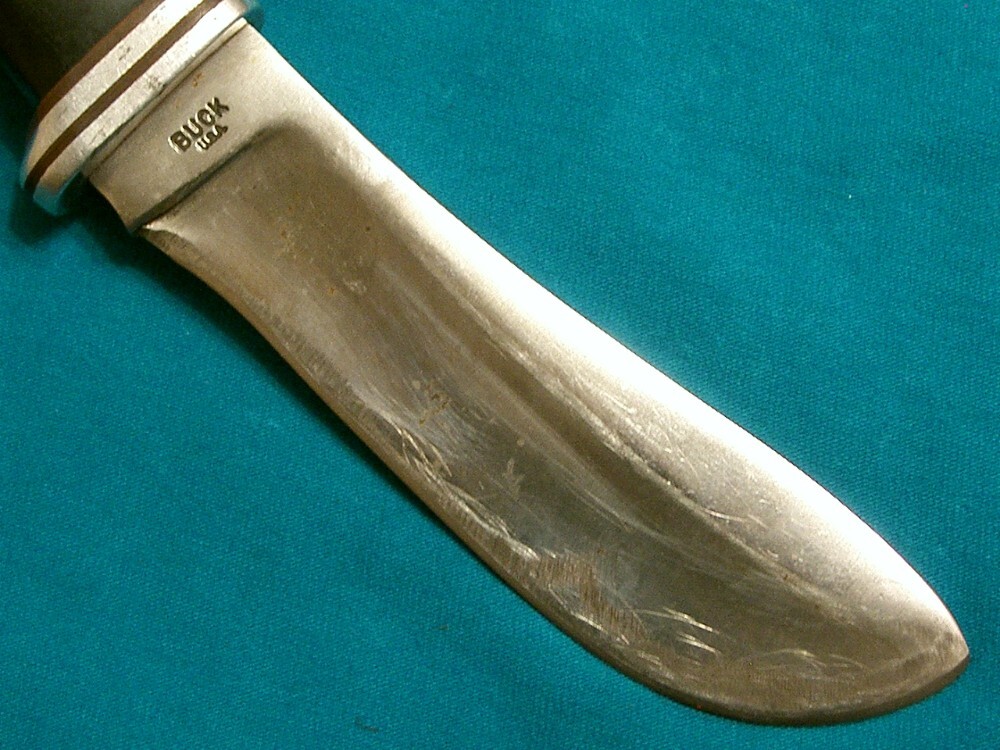 VINTAGE BUCK USA INVERTED STAMP 103 SKINNER HUNTING SKINNING SURVIVAL ...