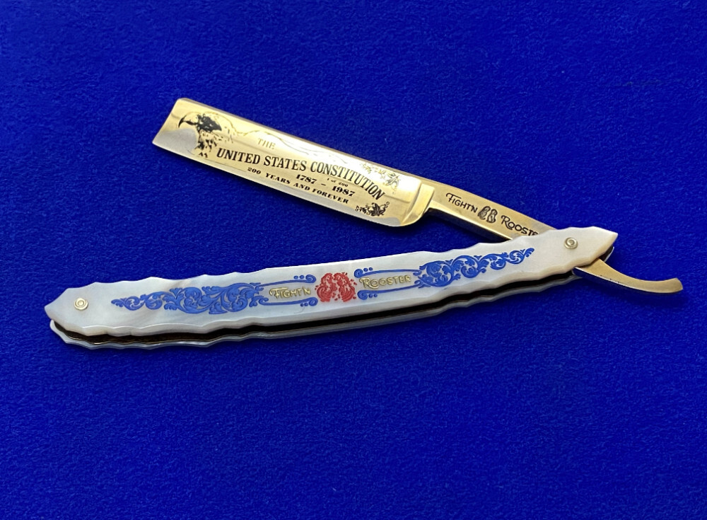 Fight'n Rooster Solingen Germany US Constitution 1 of 200 Pearl ...