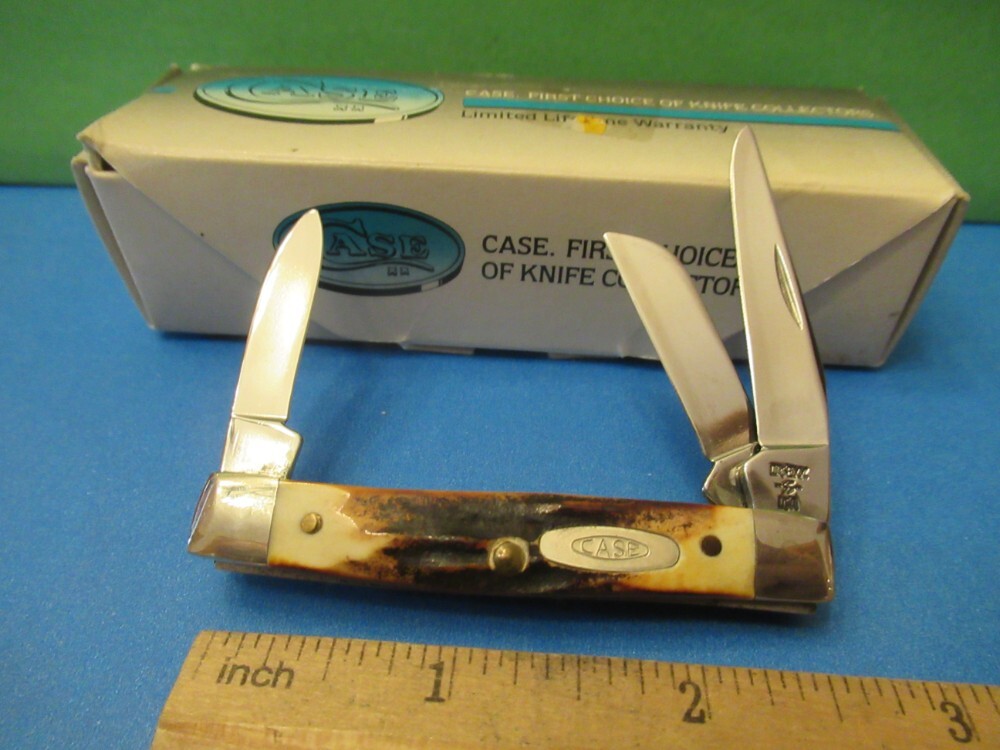 Case XX 1986 Stag Small Stockman Pattern # 53033 SS