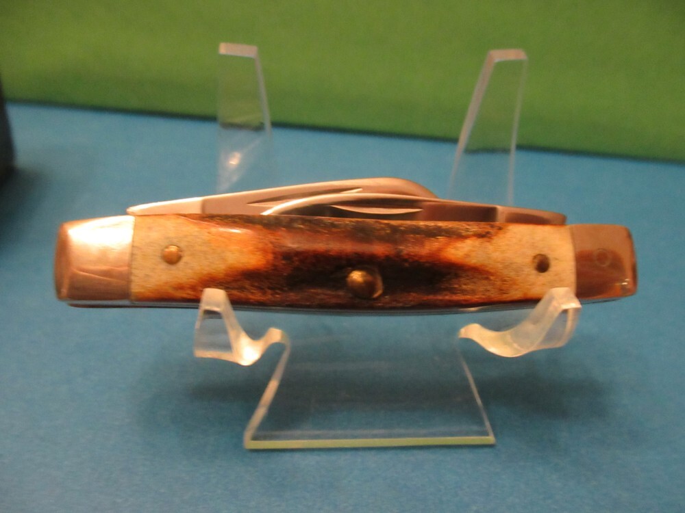 Case XX 1986 Stag Small Stockman Pattern # 53033 SS