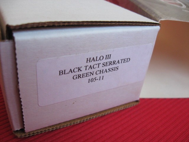 Microtech HALO 2006 Black Tactical Olive Green OTF Switchblade Knife - New In Box w/Paperwork